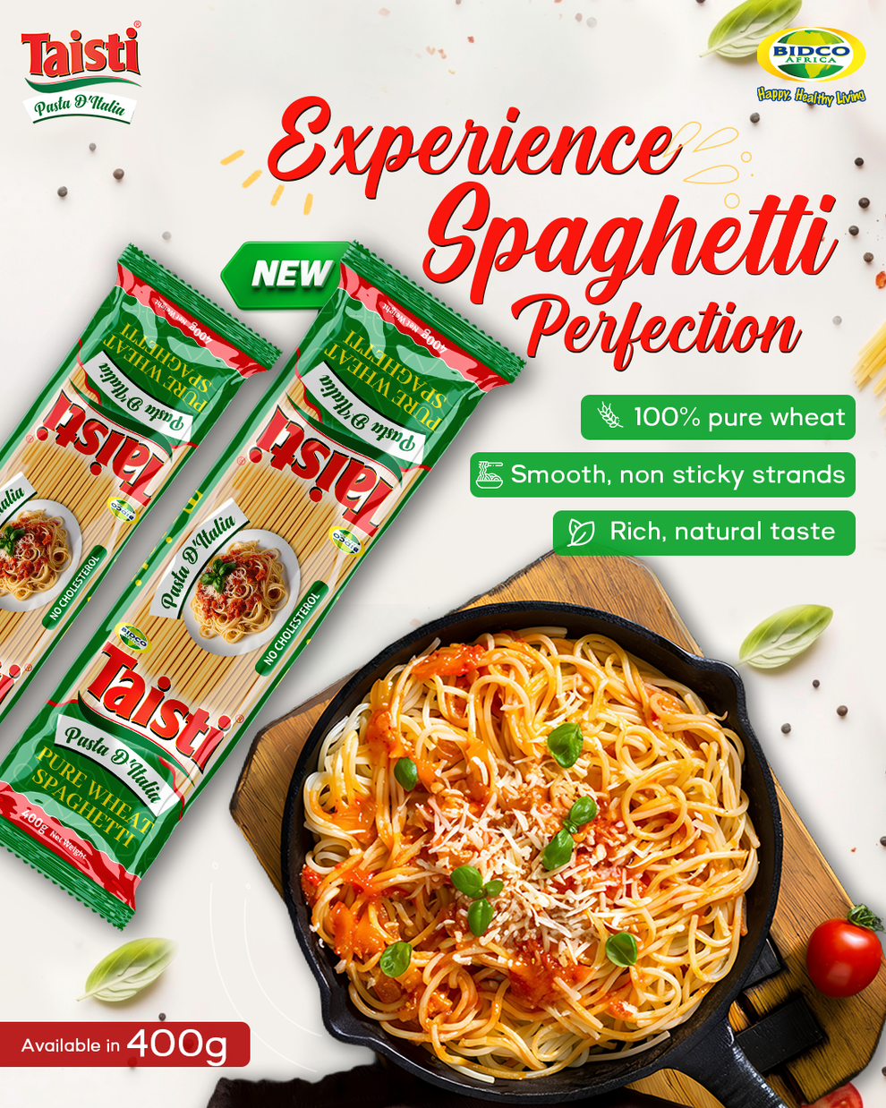 Buy Taisti Spaghetti Online | Best Pasta Price in Kenya – bidcoshop